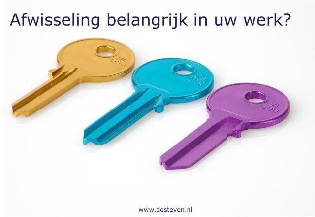 Is afwisseling belangrijk in uw werk of functie? | taakvariatie