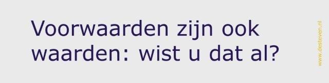 Persoonlijke waarden: kent u ze? En wat zegt dat?