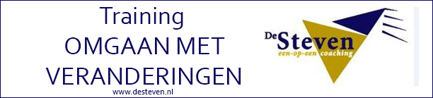 Omgaan met verandering: training, coaching of cursus