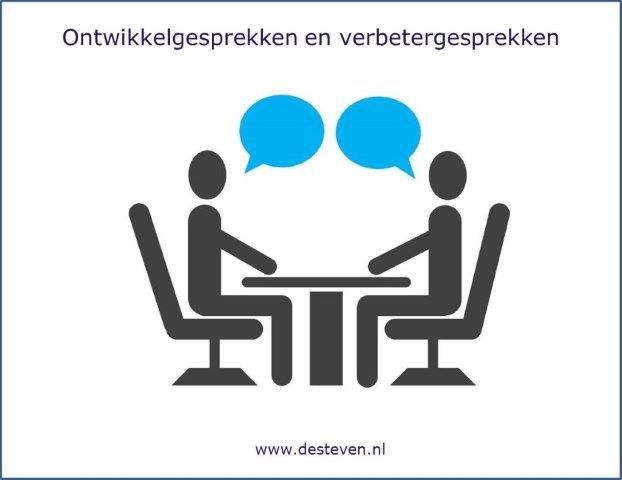 Verbetergesprekken en ontwikkelgesprekken: hoe doe je dat?
