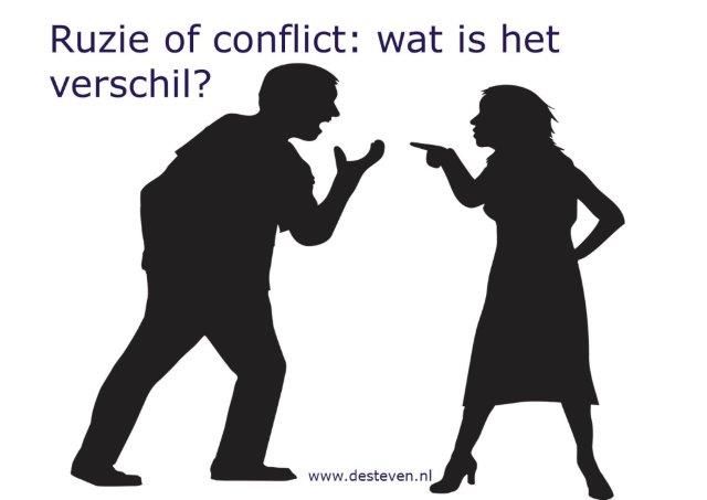 Ruzie of conflict: zit daar verschil tussen? Wat dan?