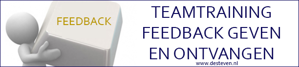 Feedback geven en ontvangen: training feedbackvaardigheden